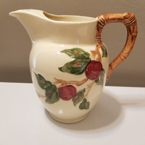 Dining | Vintage Franciscan Apple Pitcher With Ice Lip 64 Oz | Poshmark